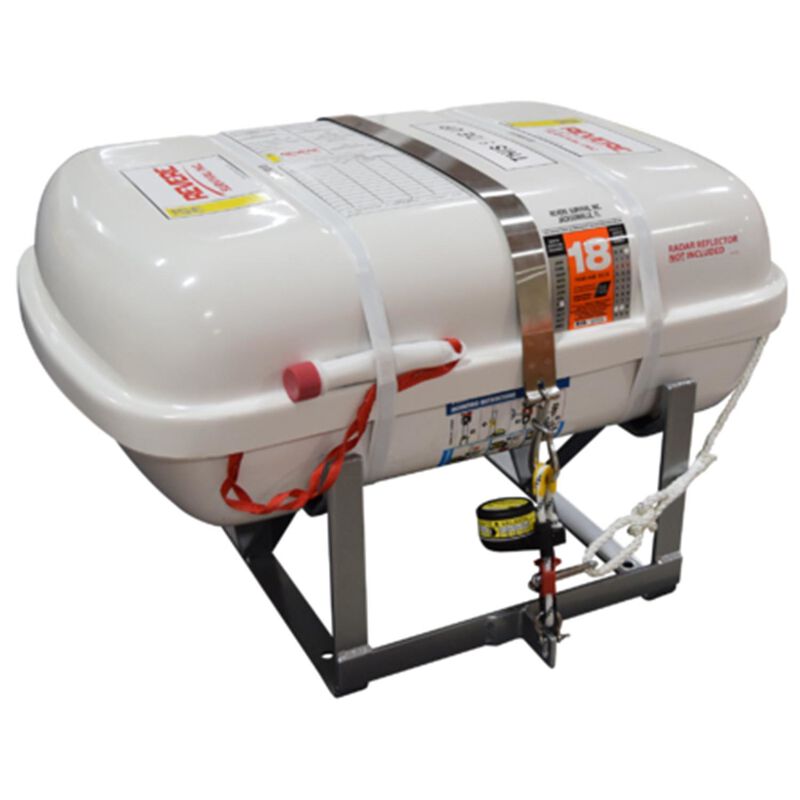 REVERE SURVIVAL USCG 4-Person Low Profile Life Raft B Pack | West Marine