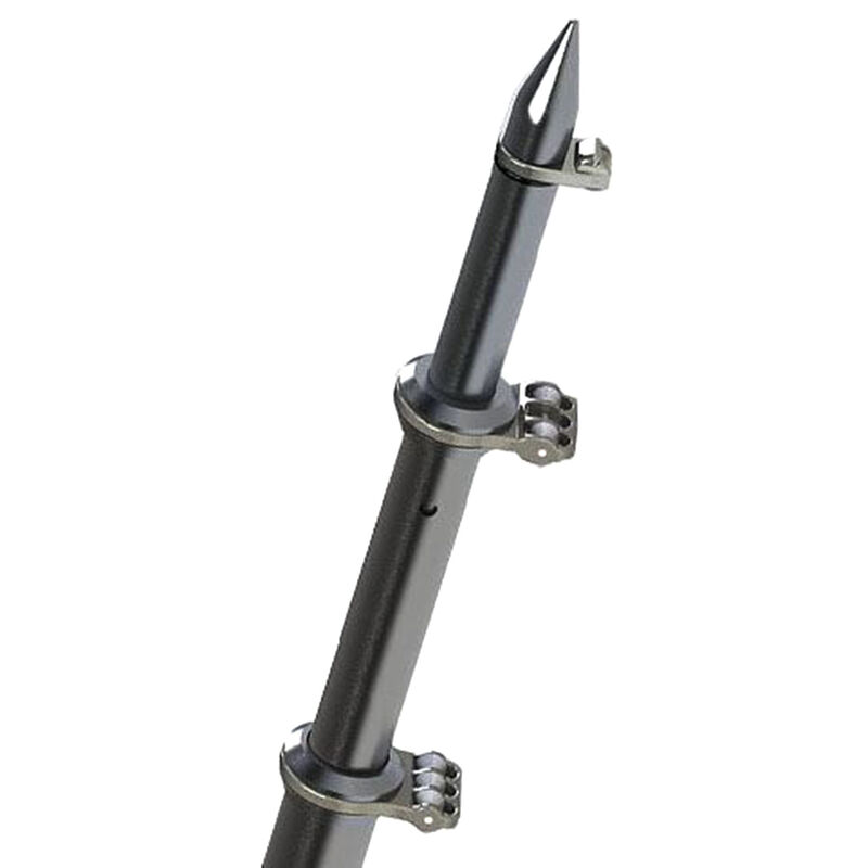 TACO MARINE Deluxe Aluminum Tele-Outrigger Pole, 18', Pair | West Marine