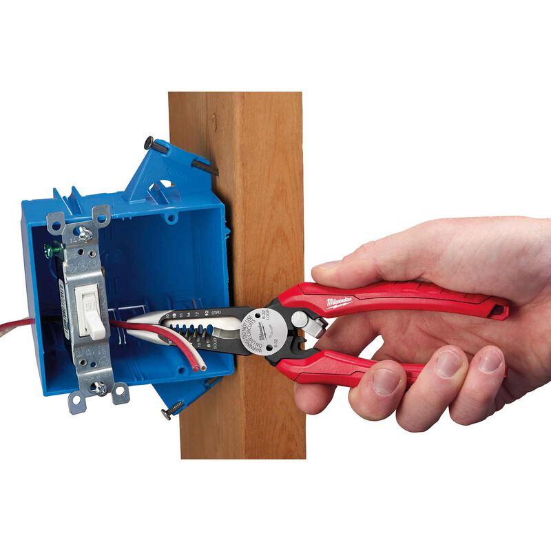 MILWAUKEE Electricians Combination Wire Pliers | West Marine