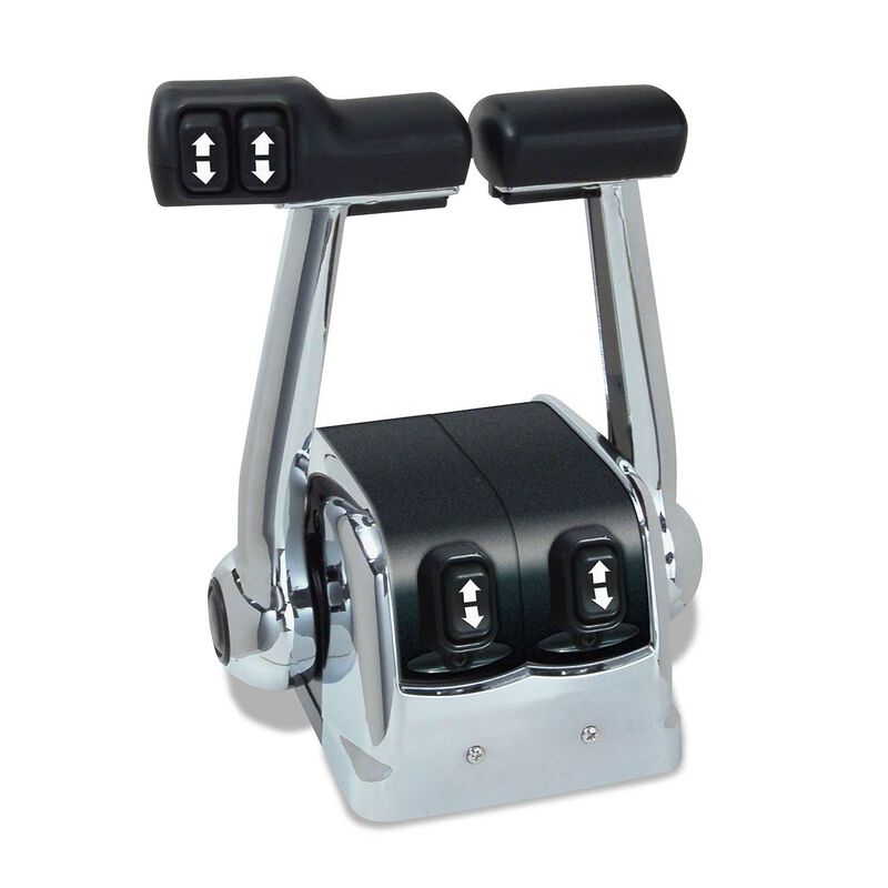 SEASTAR SOLUTIONS CH Series Dual Top-Mount Deluxe Engine Control with ...