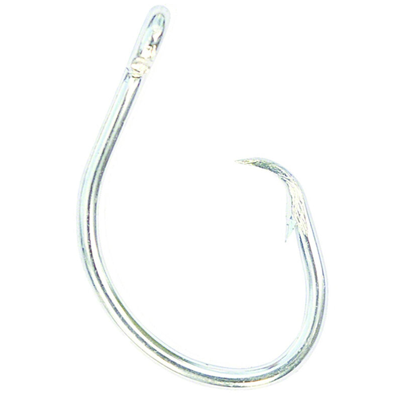 Classic Circle Hook, Duratin Coated, Size 9/0, Curved In/Reversed Point ...