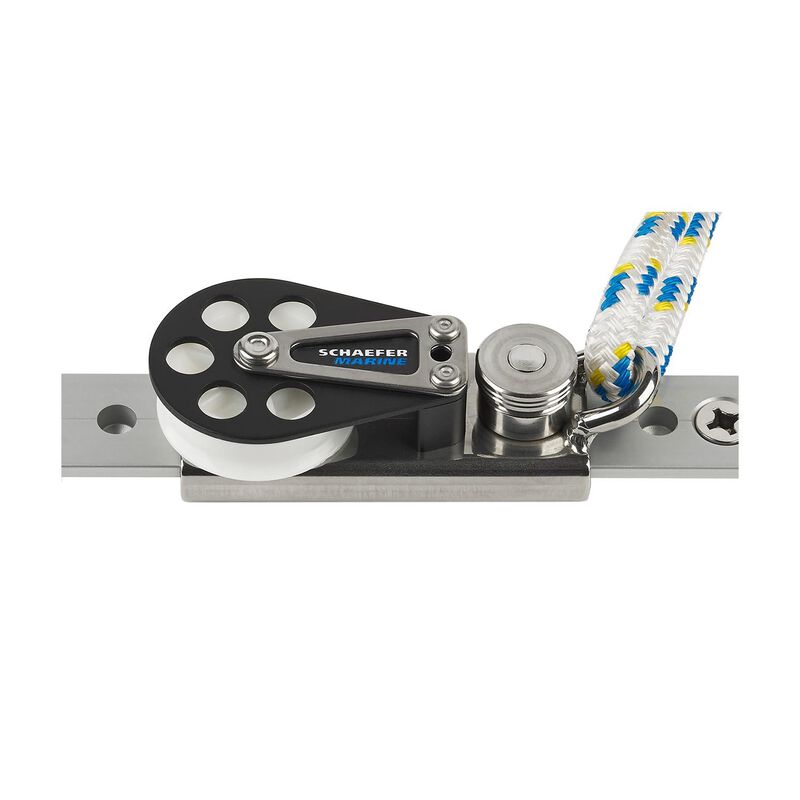 SCHAEFER Jiffy Reefing Slides with Block and Bail | West Marine
