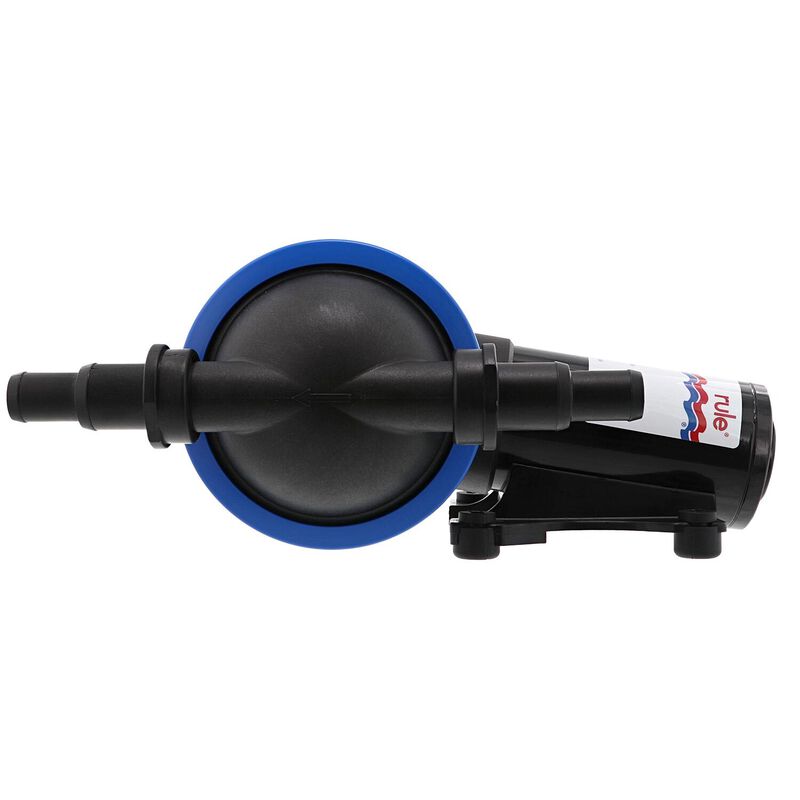 RULE INDUSTRIES Self-Priming Dry Bilge Pump with On/Off Switch, 12V ...