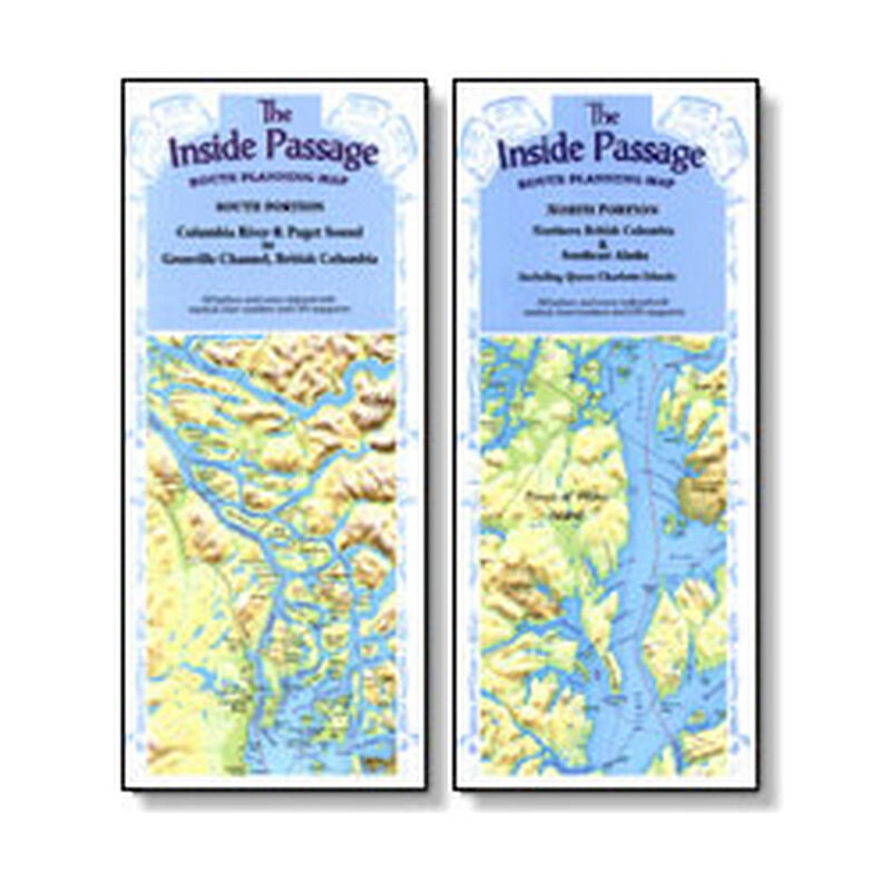 FINE EDGE Inside Passage Route Planning Maps | West Marine