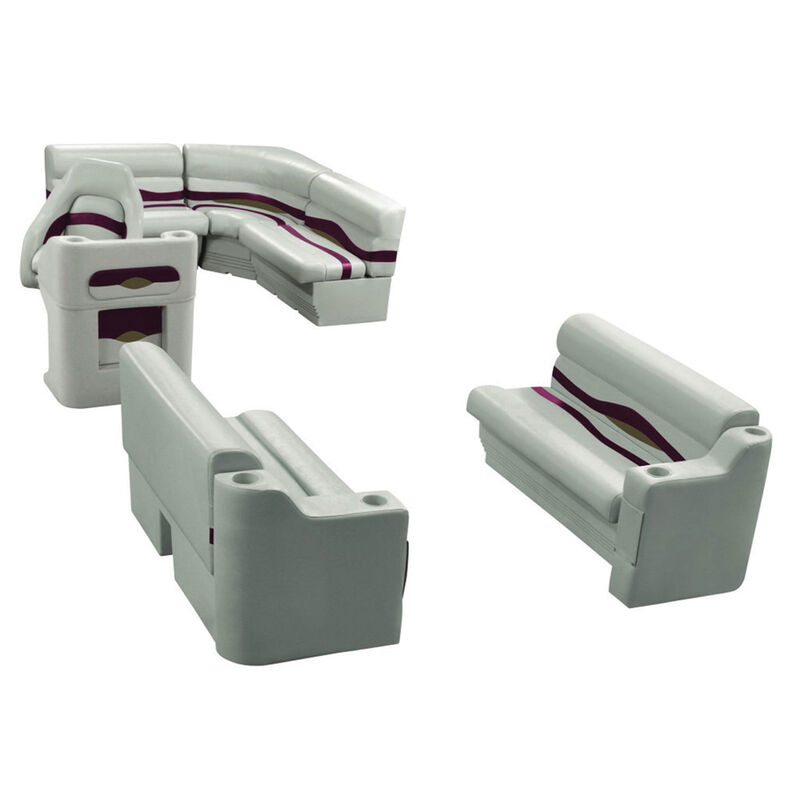 WISE SEATING 8' Premier Rear Entry Pontoon Boat Seat Package | West Marine
