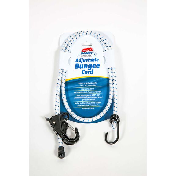 DANIK HOOK Shock Cord with Hook, 6" - 48"