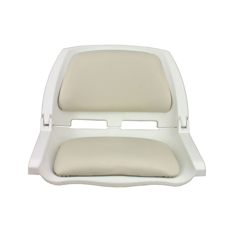 SPRINGFIELD Traveler Folding Seat, White Upholstery With White Shell ...