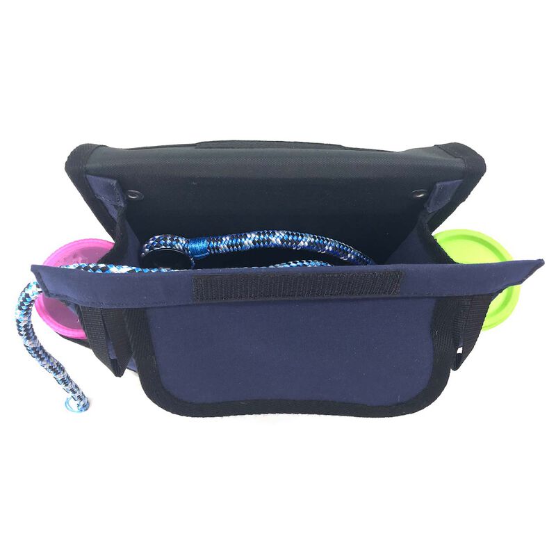 ROBSHIP Navy Mesh Cockpit Bag, Small | West Marine