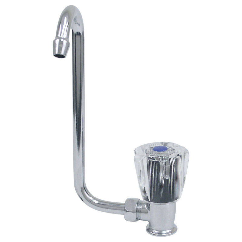 SCANDVIK Folding Cold Water Tap Marine Faucet, Chrome Finish | West Marine