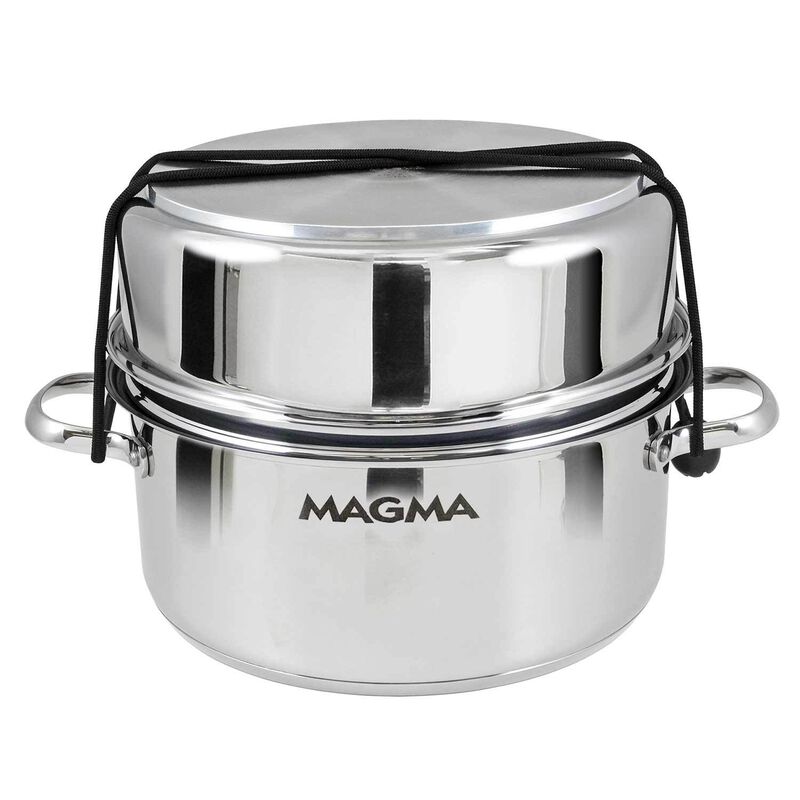 MAGMA 5qt. Nesting Stainless Steel Colander | West Marine