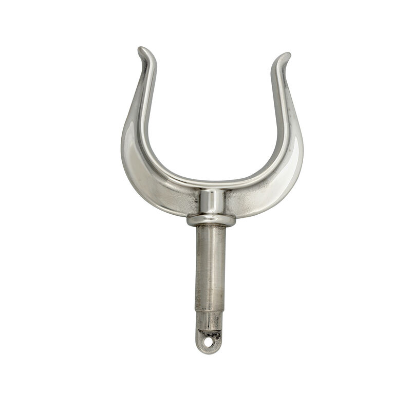 Ribbed Stainless Steel Oarlock, 2" Inside Diameter | West Marine