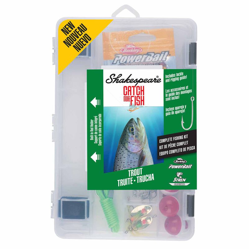 SHAKESPEARE 6'6" Catch More Fish™ Trout Spinning Combo | West Marine