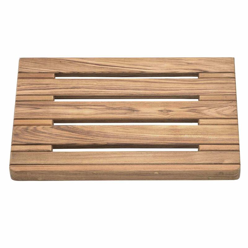 WHITECAP Teak Swim Platform, Outboard, 24" | West Marine