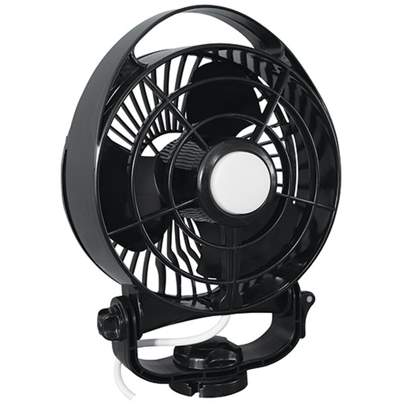 CAFRAMO Maestro 12V Variable Speed Fan, Black | West Marine