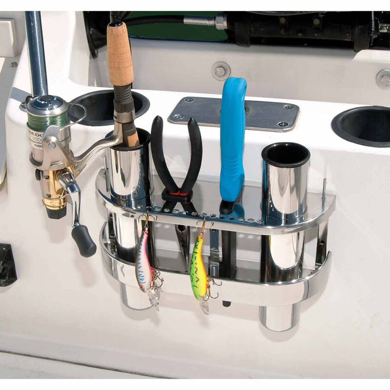 TEMPRESS Tournament Series Stainless Steel Double Rod Holder and ...