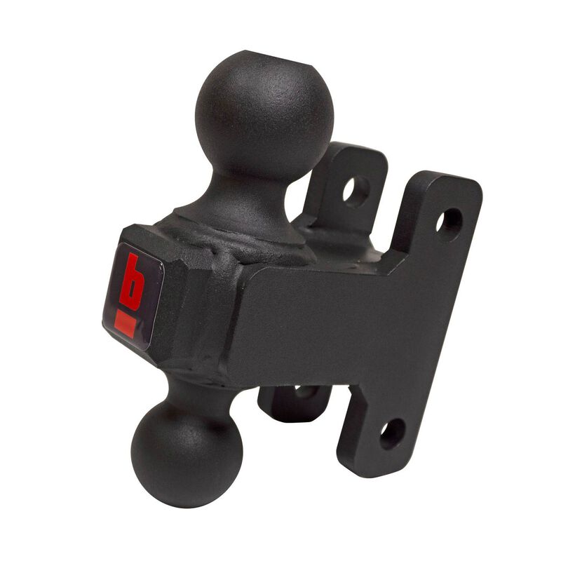 BROK 2" & 2 5/16" Dual Ball Adapter for Channel Mount Receiver | West ...