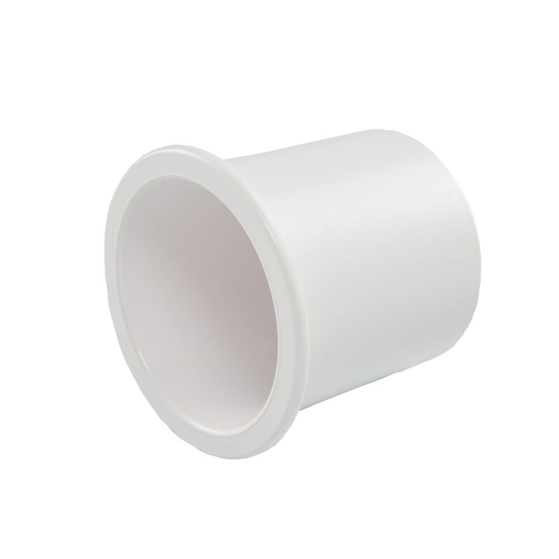 WHITECAP Nylon Recessed Cup Holder, White | West Marine