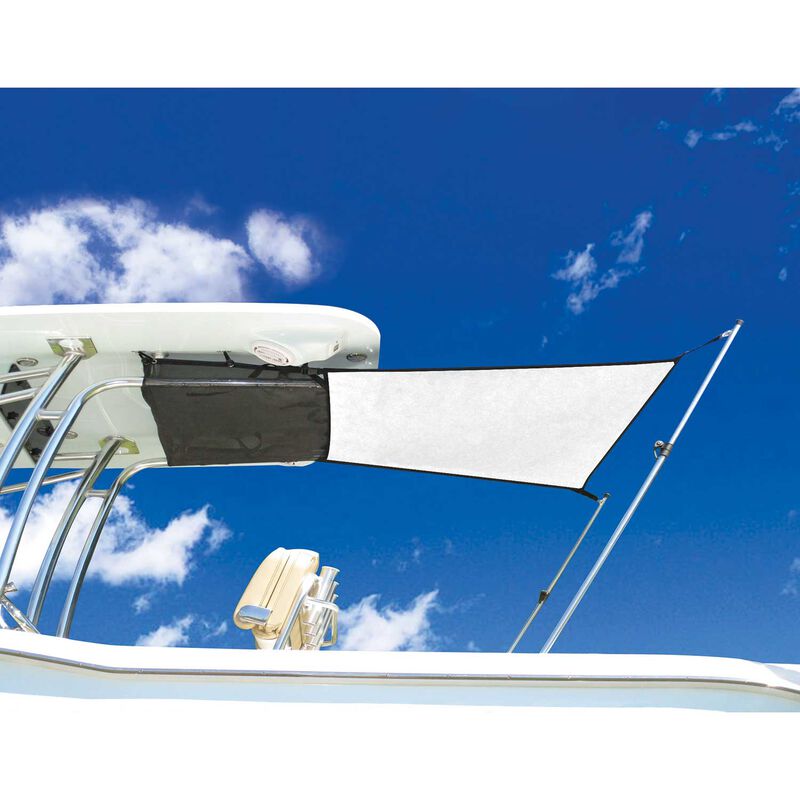CARVER 5'W x 4'L T-Shade™ Adjustable T-Top Shade Extension | West Marine