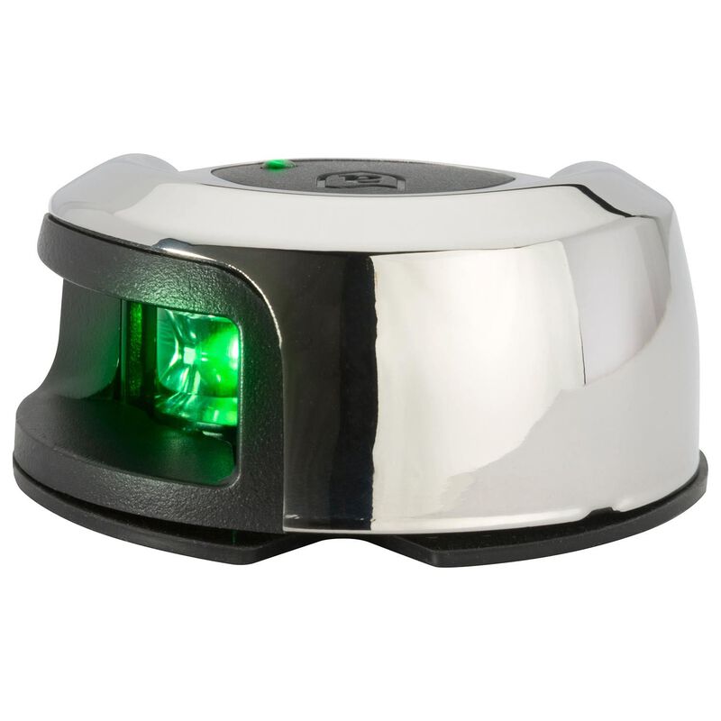 ATTWOOD LightArmor™ Deck Mount 2NM LED Starboard Navigation Light ...