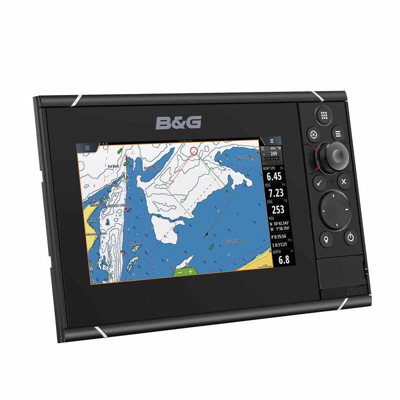 B&G Zeus³ 7 Multifunction Display with C-MAP® US Enhanced Charts | West ...