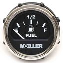 MOELLER Fuel Kit Gauge with Sender, 12V