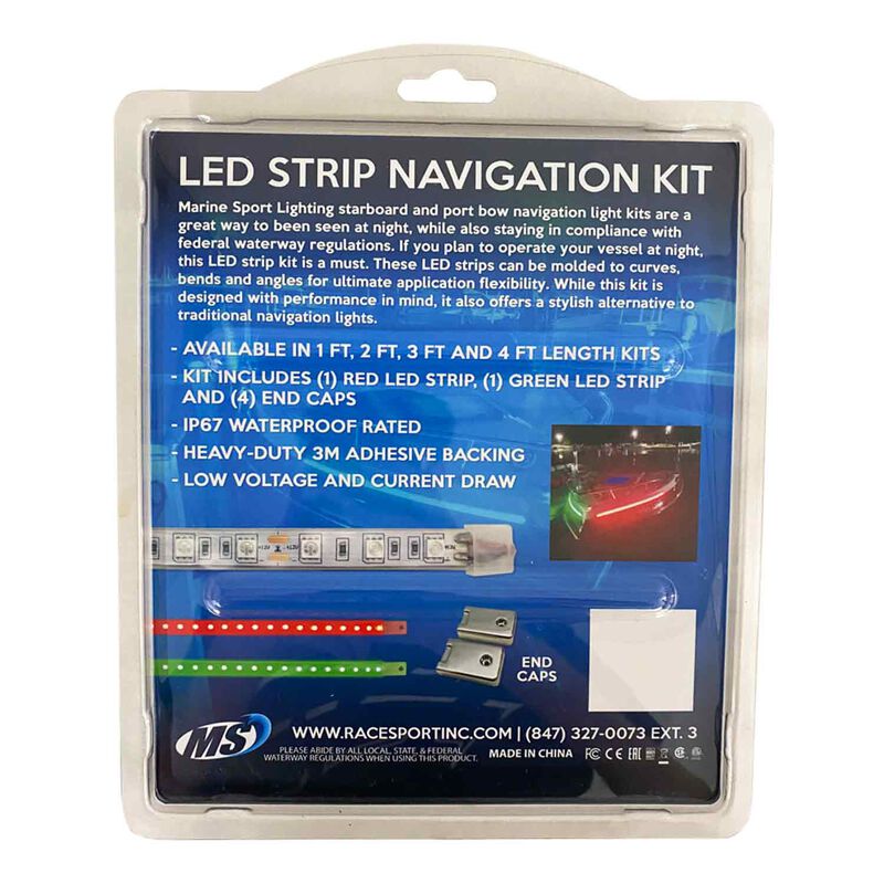 MARINE SPORT LIGHTING 24" Marine Vessel LED Strip Port & Starboard ...