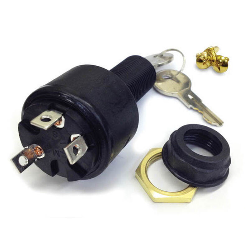 SIERRA 3-Position Ignition Switch Conventional, Off-Run-Start | West Marine