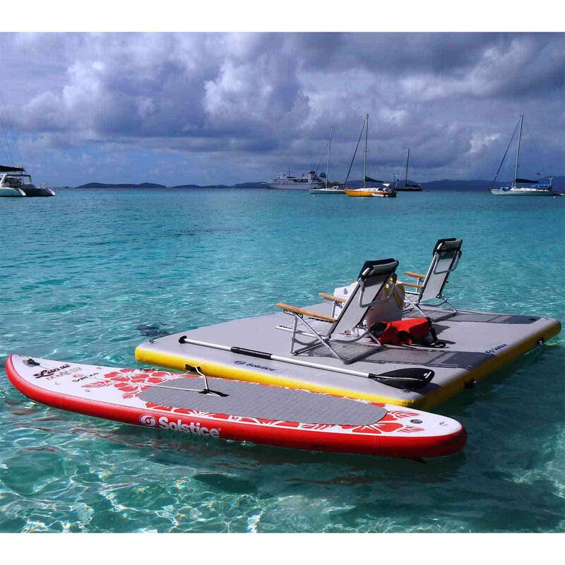 SOLSTICE Floating Inflatable Dock | West Marine