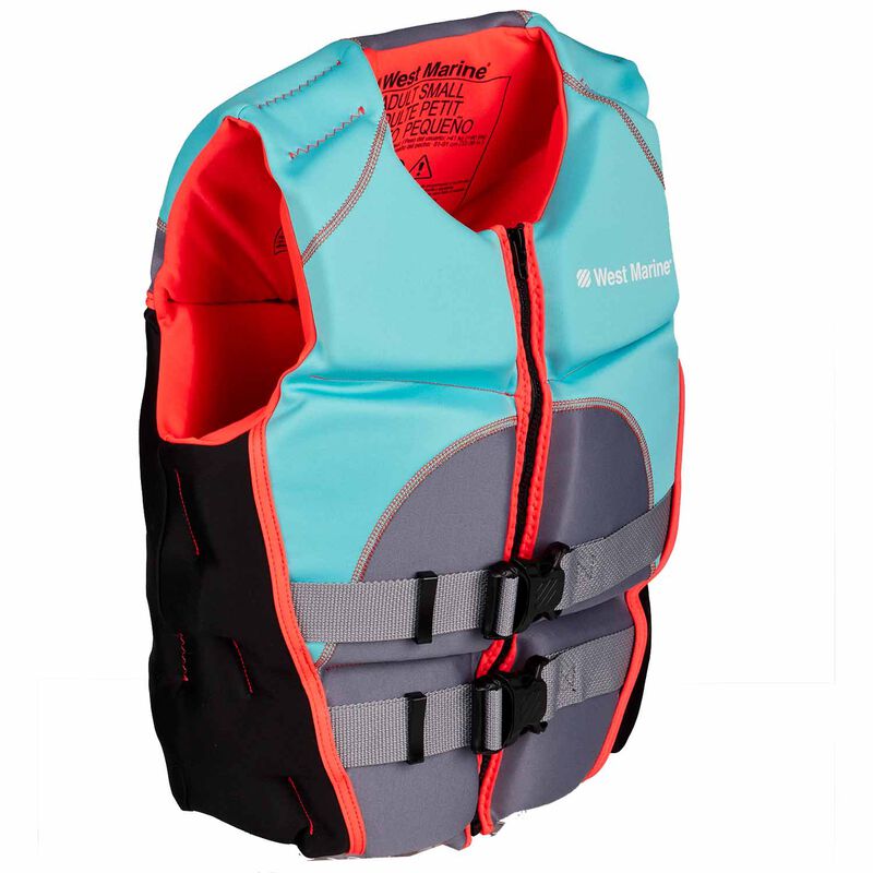 WEST MARINE Adult Women's Type III Neoprene Flex Back Rapid-Dry Vest ...