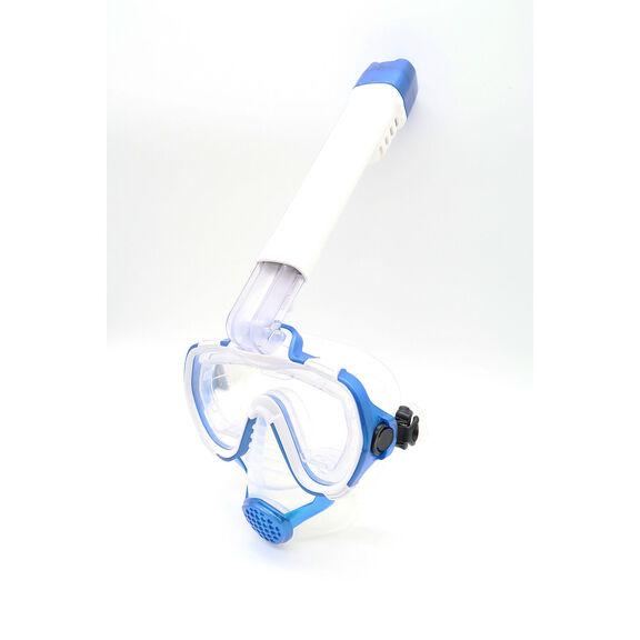GUARDIAN SCUBA Omni Mask Snorkel Combo, White/Blue, Adult Small-Medium ...