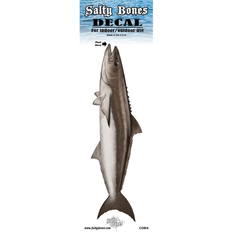 SALTY BONES Cobia Profile Decal | West Marine