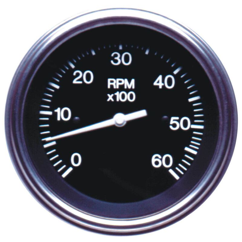 SIERRA Heavy-Duty Series Tachometer, 6000 rpm, O/B & 4-Stroke Gas ...