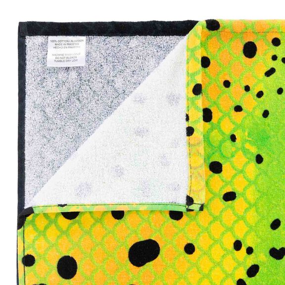 GUY HARVEY 58" x 36" Mahi Scales Towel