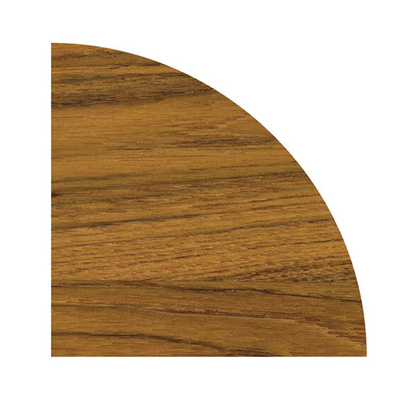 WHITECAP Small Quarter Round Teak Molding