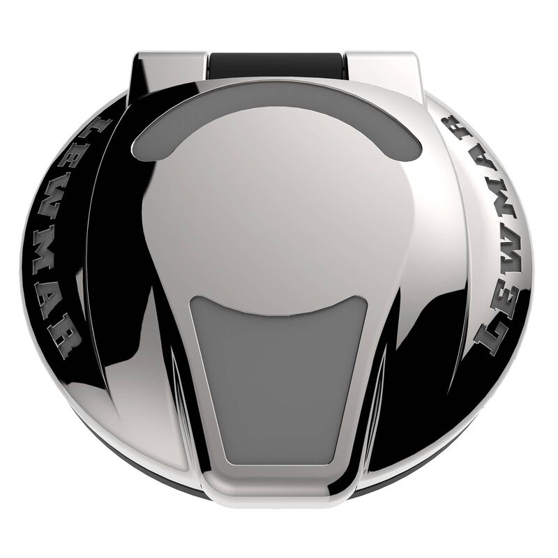 LEWMAR SX Closed Lid Foot Switch with Polished Stainless Steel Lid ...