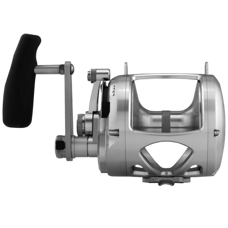 PENN International® 70VIS 2-Speed Conventional Reel, Silver | West Marine