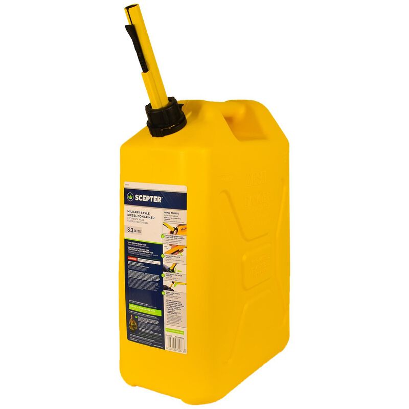 SCEPTER 5 Gallon Military Style Diesel Fuel Can | West Marine