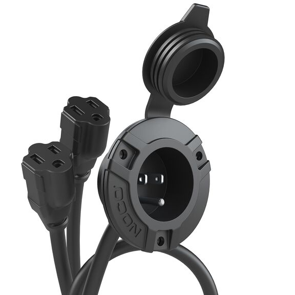 THE NOCO COMPANY AC Port Plug With Dual 18" Extension Cord