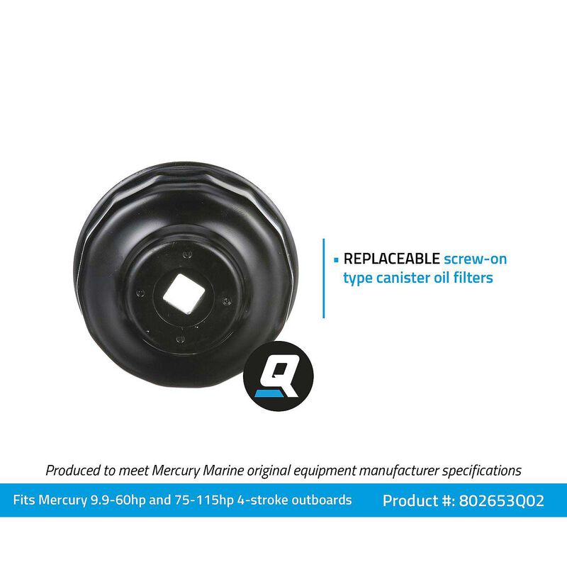 QUICKSILVER 802653Q02 Oil Filter Installation Or Removal Wrench | West ...