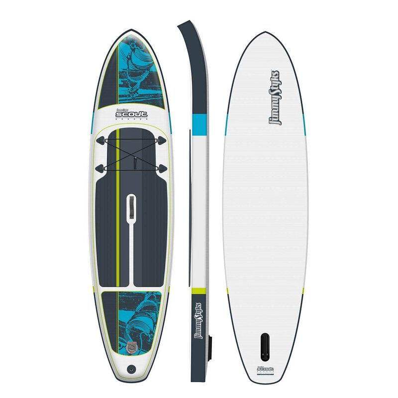 JIMMY STYKS 10'6" Scout Seeker Inflatable Stand-Up Paddleboard Package ...