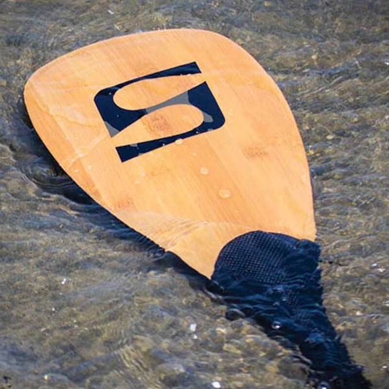 SURFSTOW Carbon Fiber SUP Paddle, Bamboo Overlay | West Marine