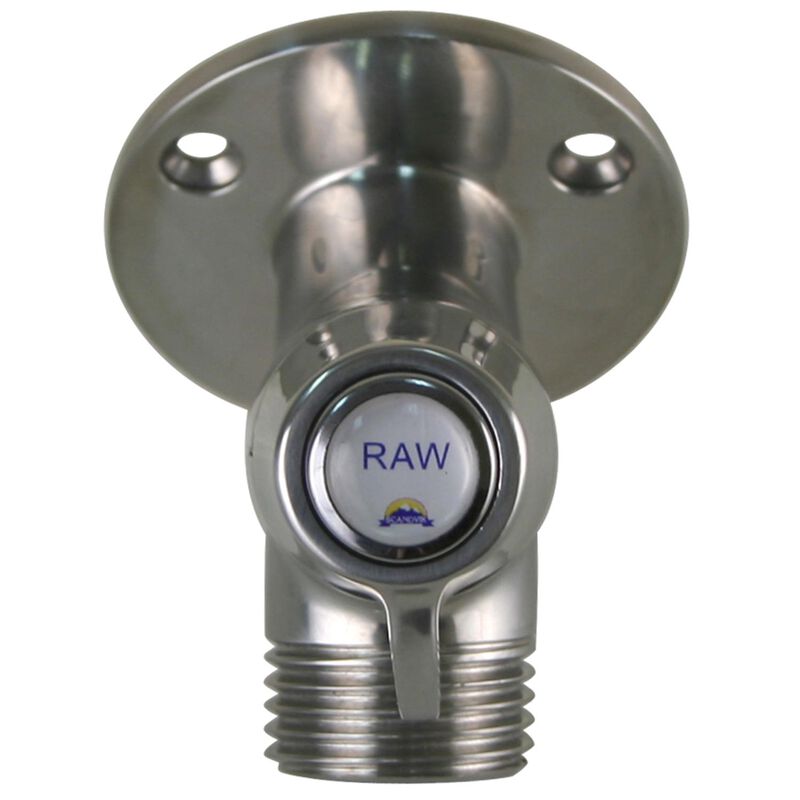 SCANDVIK Angled Washdown Spigot, Stainless Steel | West Marine