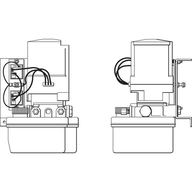 SEASTAR SOLUTIONS Hynautic Trim Tab Power Pump Assembly | West Marine
