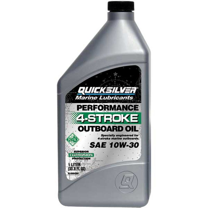 MERCURY MARINE Premium 4-Stroke Outboard Oil, 1 Liter | West Marine