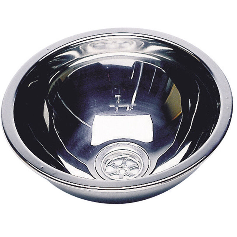 PLASTIMO Stainless Steel Round Sink | West Marine