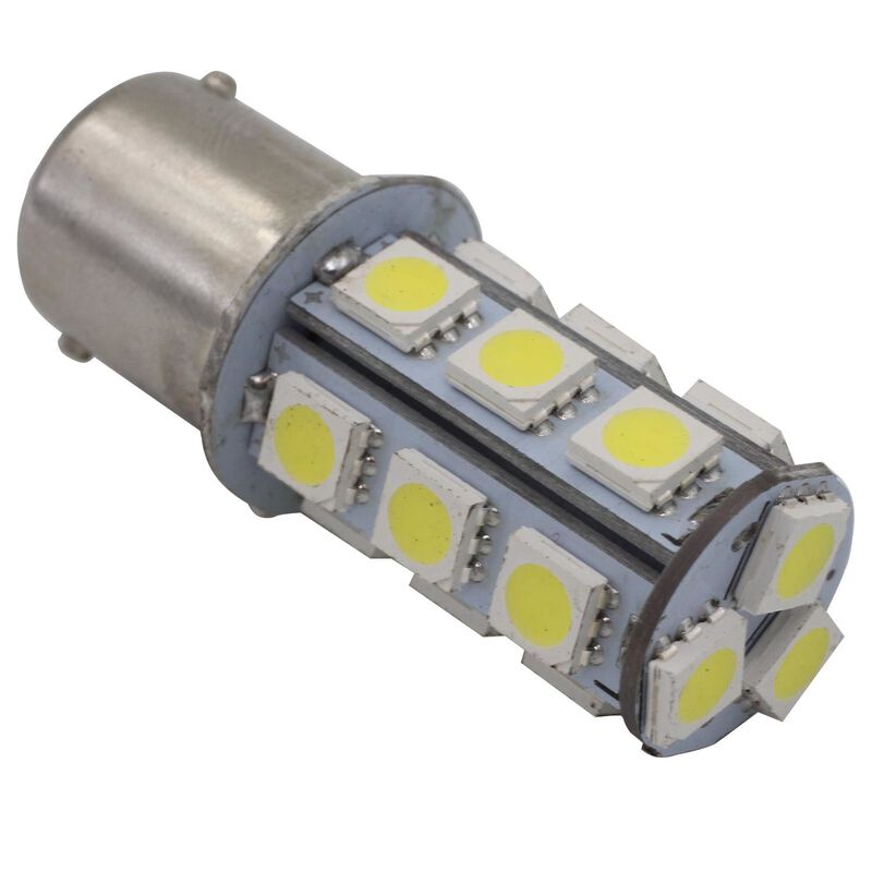 WEST MARINE Single Contact Bayonet BA15S-1156 LED Bulb, 200 Max Lumens ...