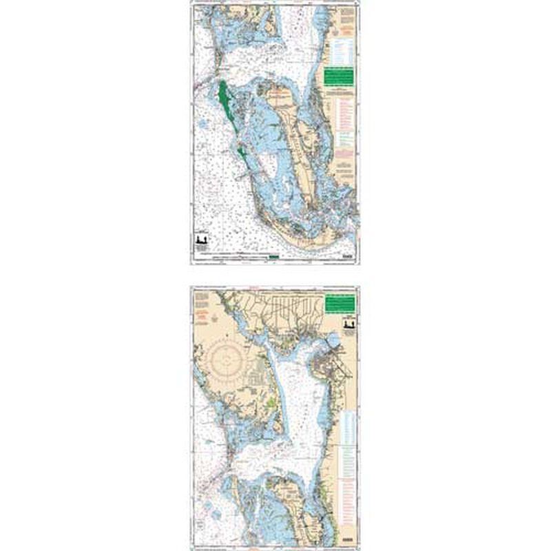 WATERPROOF CHARTS Charlotte Harbor & Pine Island Nautical Chart | West ...
