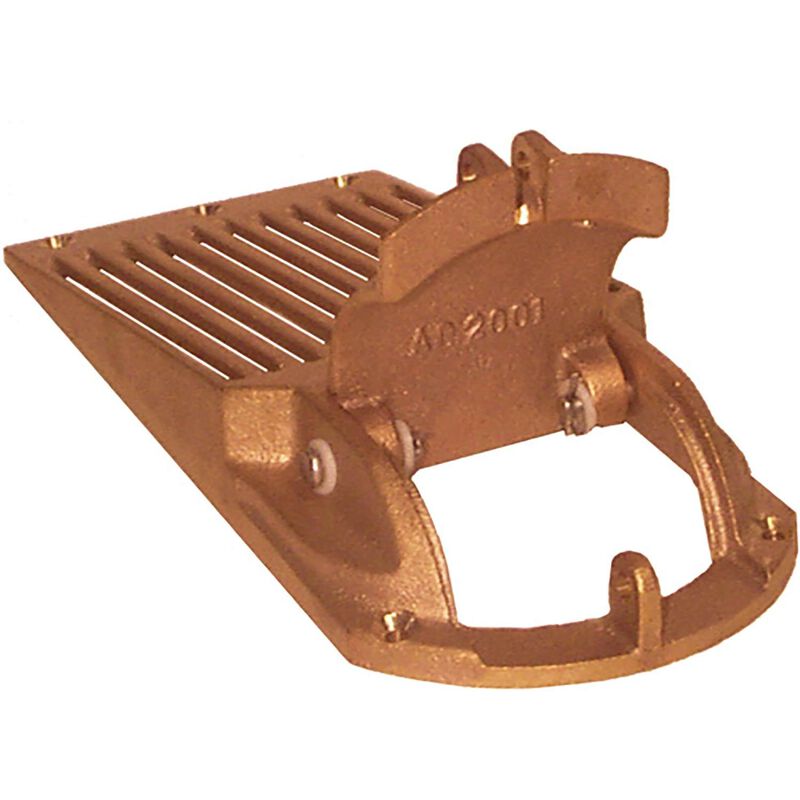GROCO Bronze Slotted Hull Strainers with Access Doors | West Marine