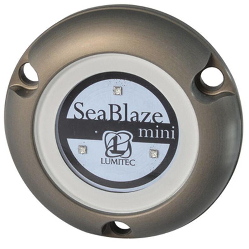 LUMITEC LIGHTING SeaBlaze Mini LED Underwater Light, Spectrum RGBW ...
