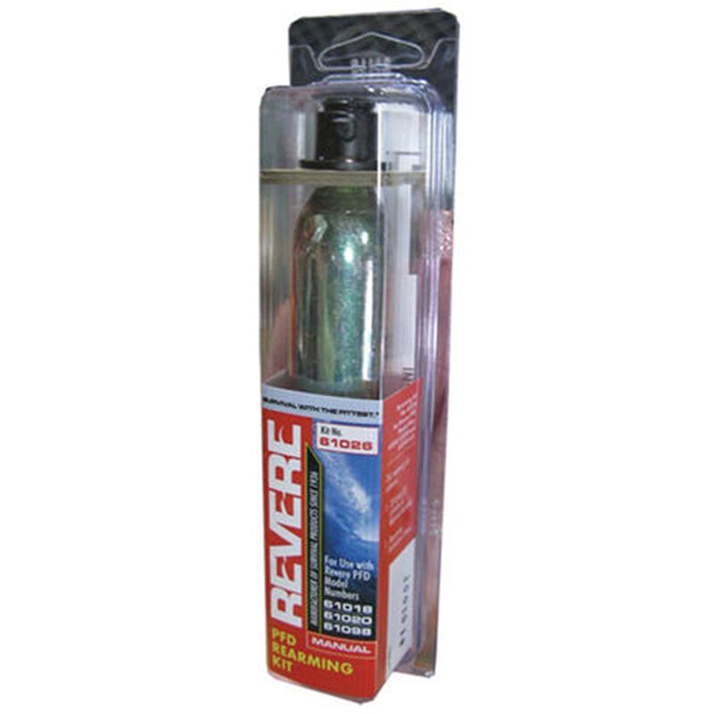 REVERE SURVIVAL Inflatable Life Jacket Rearming Kit Manual 33 g. 1/2 ...